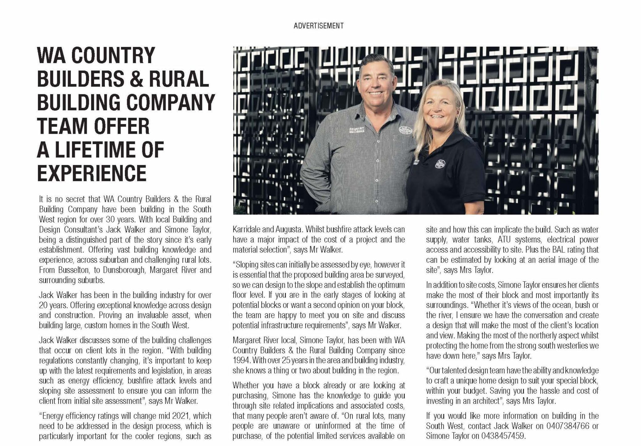 Local team offer a lifetime of experience - The Rural Building Co